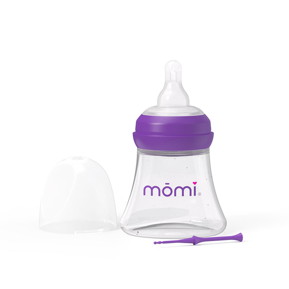 mōmi: breastfeeding bottle designed to work like mom
