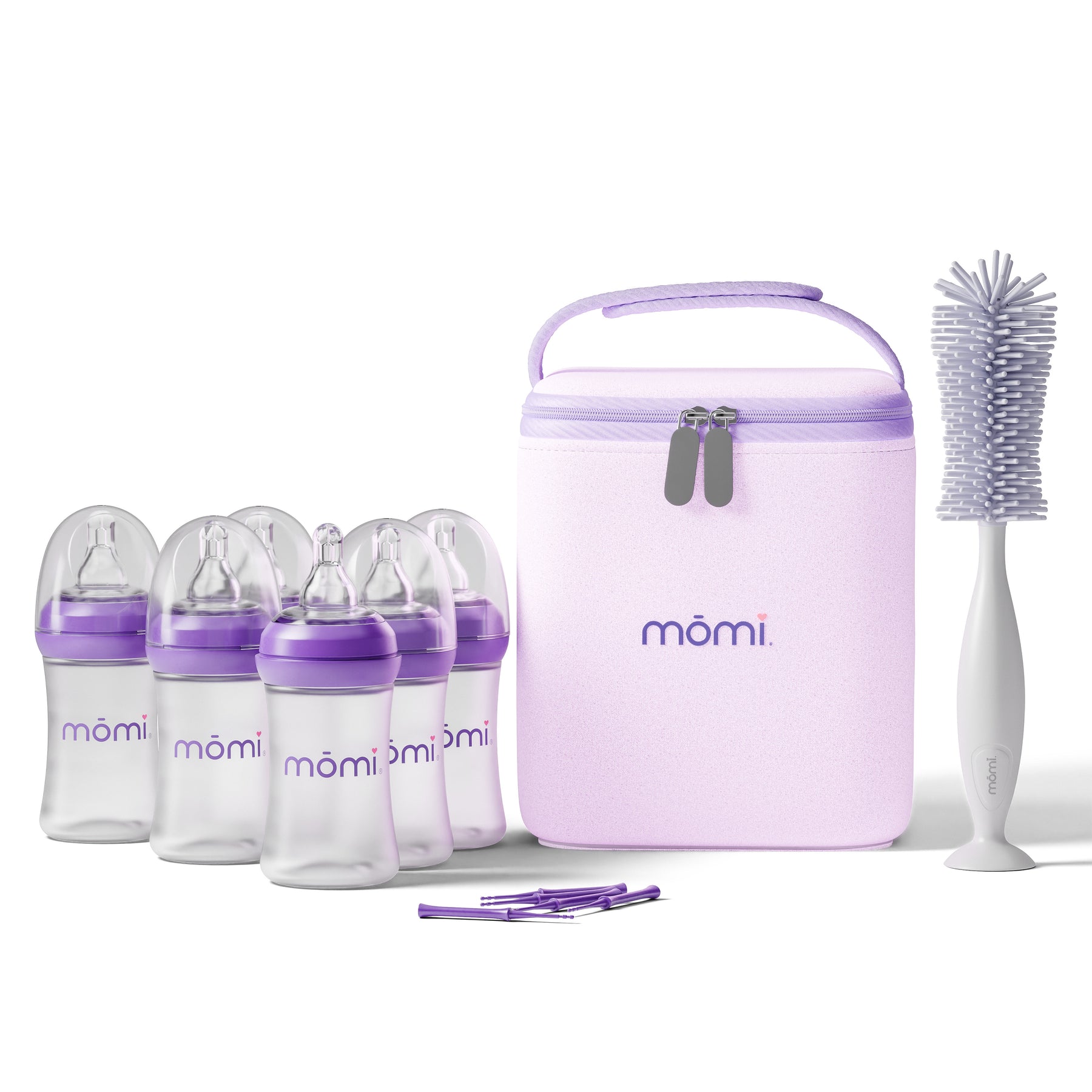 mōmi: breastfeeding bottle and pacifier designed to work like mom